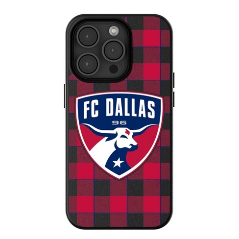 Keyscaper Fc Dallas Plaid Magsafe Compatible Cell Phone Case For Iphone ...