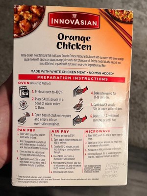 Innovasian Frozen Orange Chicken - 18oz : Target