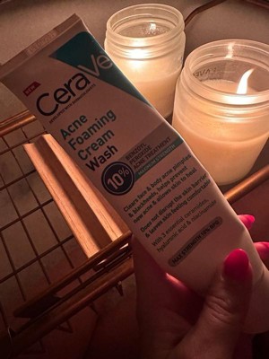 Cerave Acne Control Foaming Face Cleanser 10% Bpo - 5 Fl Oz : Target