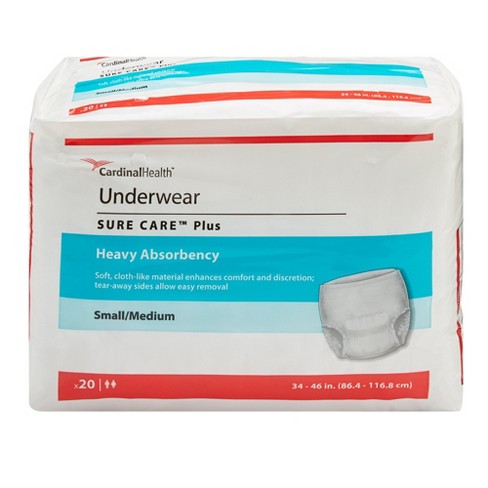 Sure Care Incontinence Underwear, Heavy Absorbency : Target