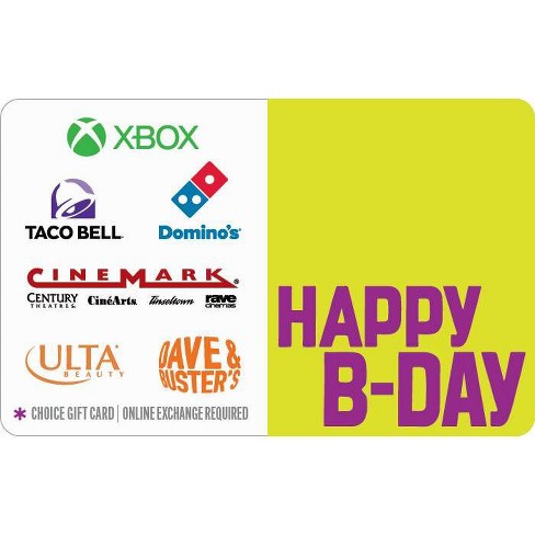 Happy B-day Original Content $100 Gift Card (email Delivery) : Target