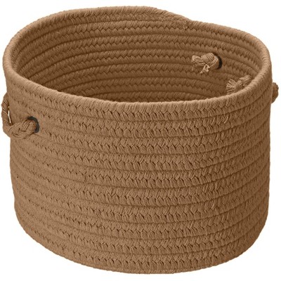 Sullivans Woven Planter Basket With Legs Set Of 2, 15.5"h & 12"h Brown ...