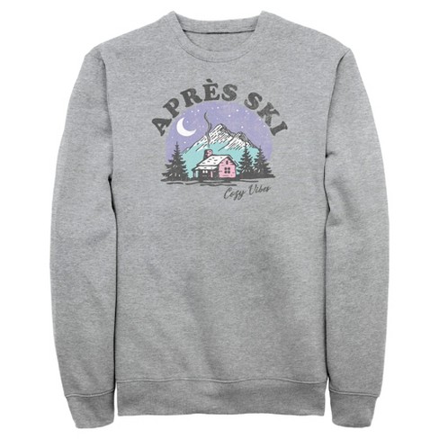 Men's Lost Gods Après Ski Sweatshirt - Athletic Heather - Medium : Target