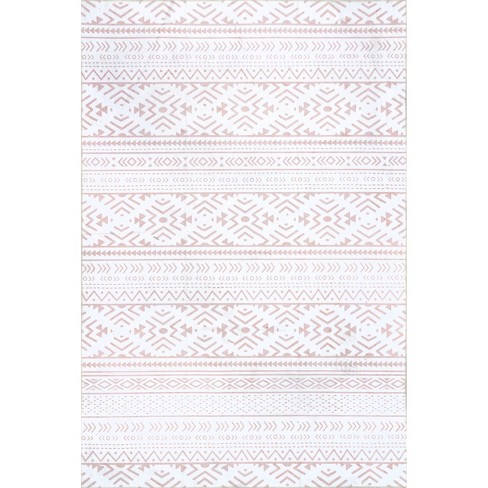 Nuloom Calia Machine Washable Aztec Bands Area Rug : Target
