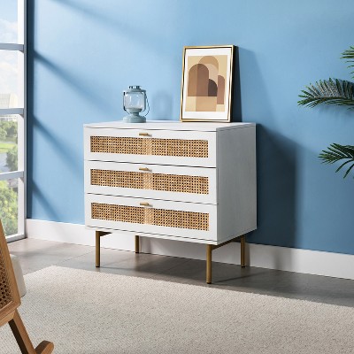 Ismenides 32" Tall 2-door Accent Storage Cabinet With Floral Design ...