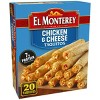 El Monterey Frozen Chicken And Cheese Taquitos - 20oz/20ct : Target