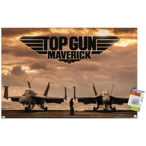 Trends International Top Gun: Maverick - Deck Unframed Wall Poster ...