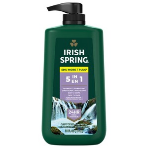 Irish Spring 5-in-1 Body Wash Pump For Men - Fresh Scent - 30 Fl Oz ...