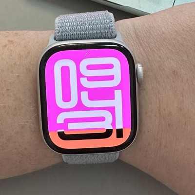 Apple Watch Series 10 Gps 42mm Silver Aluminum Case With Blue Cloud ...