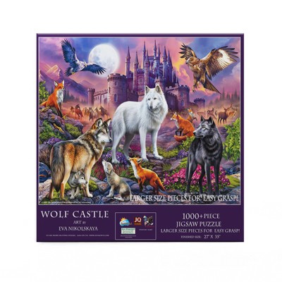 Sunsout Wolf Castle 1000 Pc Large Pieces Jigsaw Puzzle 56407 : Target