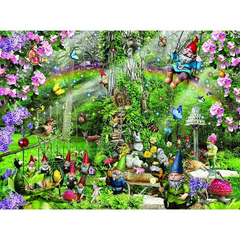 Sunsout Gnomes Playground 300 Pc Jigsaw Puzzle 35088 : Target