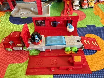 Disney And Pixar Cars Glow Racers Transforming Mack Playset : Target