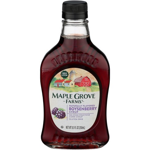 Maple Grove Farms Boysenberry Syrup - Case Of 6 - 8.5 Fl Oz : Target