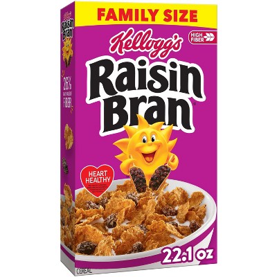 Kellogg's Blueberry Bran Crunch Oat Clusters Breakfast Cereal - 21.4oz ...