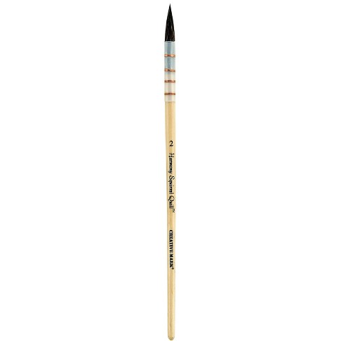 Creative Mark Harmony Blue Squirrel Quill Watercolor Brush Size # 2 ...