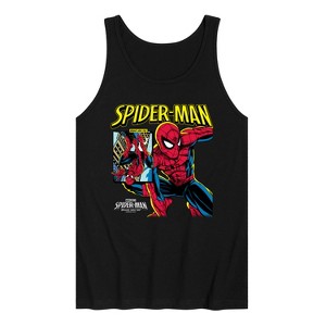 Men's - Spider-Man - Comic Cover Graphic Tank Top : Target