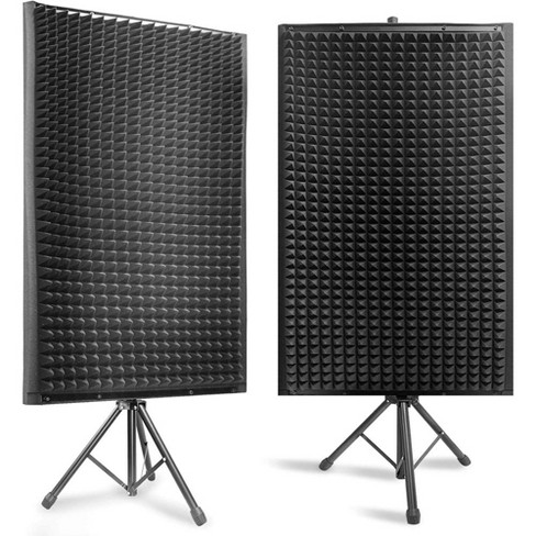 Pyle 2-piece Studio Sound Absorbing Isolation Panel - Psip24x2 ...