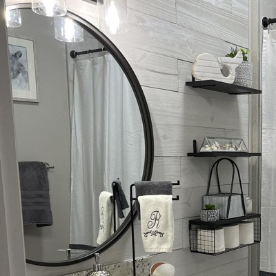 34" Round Decorative Wall Mirror - Threshold™ Designed With Studio ...