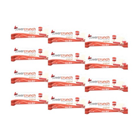 Power Crunch Original Red Velvet Protein Energy Bar - 12 Bars, 1.4 Oz ...