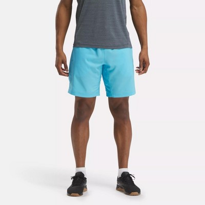 Reebok Workout Ready Shorts M Bold Cyan : Target