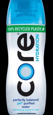 Core Hydration Purified Water - 20 Fl Oz Bottle : Target
