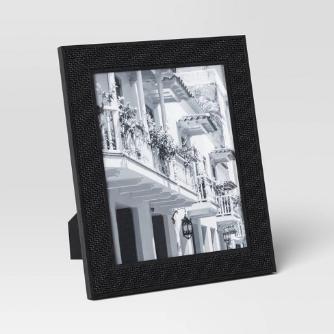 8"x10" Caning Table Frame Black - Threshold™: Modern Rectangular Photo ...