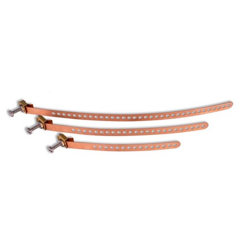 Satellitesale Copper Coated Grounding Strap 6" Flexible And Adjustable ...