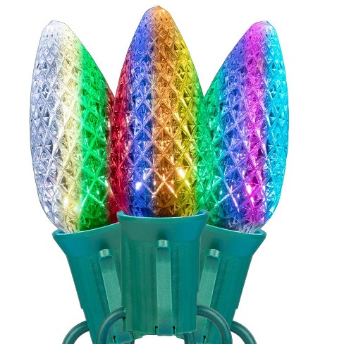Novelty Lights 25 Feet C9 Led Rgb+ww Color Changing Christmas Light Set ...
