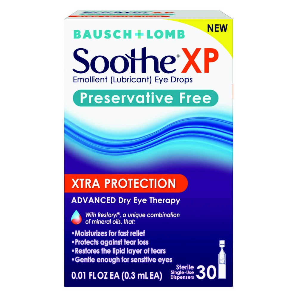 Soothe® XP Preservative-Free Lubricant Eye Drops 0.01 FL OZ EA (0.3 mL ...