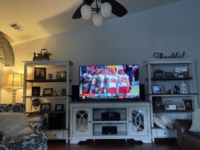 75" Realyn Bookshelf White/brown - Signature Design By Ashley : Target