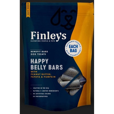 Finley's All Natural Peanut Butter & Banana Flavor Dog Treat Crunchy ...