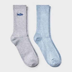 Men's Hybrid Dress Socks 2pk - Goodfellow & Co™ 6-12 : Target
