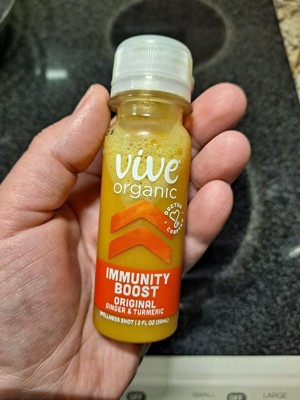Vive Organic Immunity Boost Original Ginger & Turmeric Wellness Shot ...