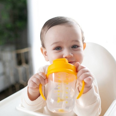 Dr. Brown's 8 Fl Oz Baby First Straw Cup - Yellow : Target