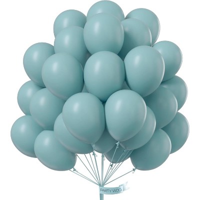 Partywoo 50 Pcs 12 Inch Fall Balloons Blue-f28-m : Target