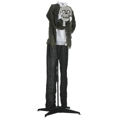 76" Animated Halloween Spooky Scarecrow, Motion Activated : Target