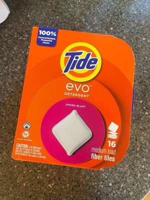 Tide Evo Spring Blast Laundry Detergent Tiles : Target