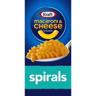 Kraft Spirals Original Mac And Cheese Dinner - 5.5oz : Target