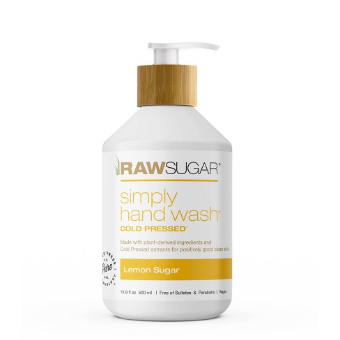Raw Sugar Simply Hand Wash Lemon Sugar - 16.9 Fl Oz : Target