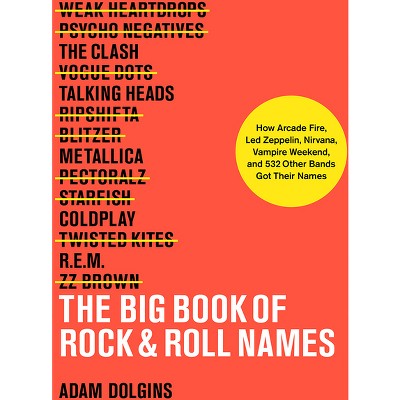 The Big Book Of Rock & Roll Names - By Adam Dolgins (paperback) : Target