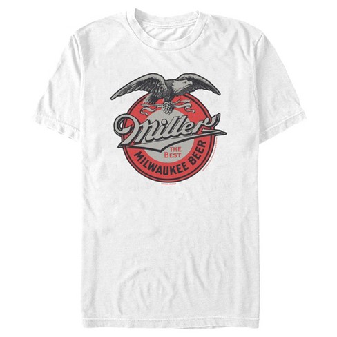 Men's Miller High Life The Best Milwaukee Beer Logo T-shirt - White ...