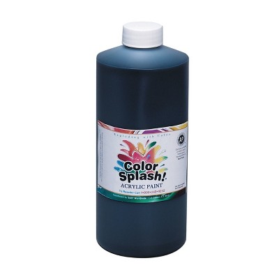 Color Splash!® Acrylic Paint, 32 oz., Black : Target