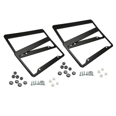 Zone Tech License Plate Bumper Guard - Universal Rubber License Plate ...