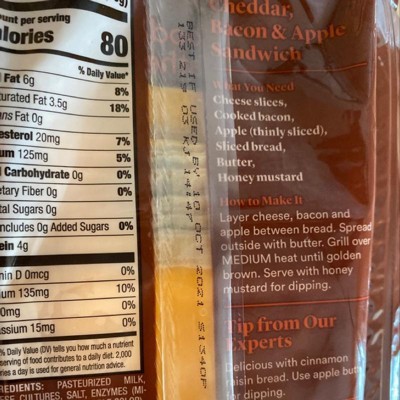 Sharp Cheddar Deli Sliced Cheese - 8oz/12 Slices - Good & Gather™ : Target