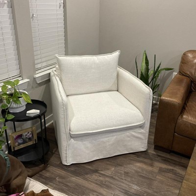 Berea Slouchy Lounge Chair With French Seams - Threshold™ : Target