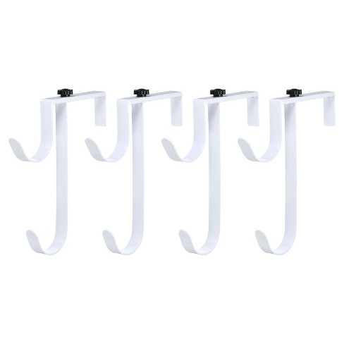 Unique Bargains Hanging Pool Equipment Adjustable Double Fence Hooks ...