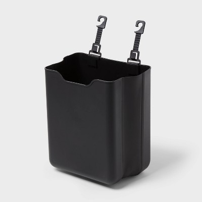 Trash Bin Medium - Brightroom™: Black Utility Storage Bin, 50% Recycled ...
