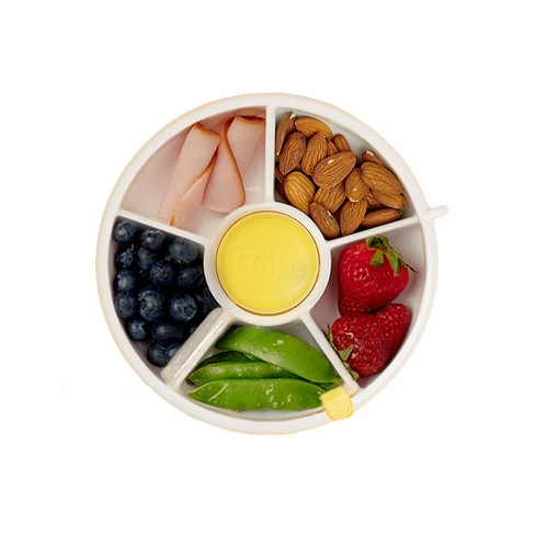 Gobe Kids' Small Snack Spinner Flip Bundle With Sticker Sheet And Hand ...