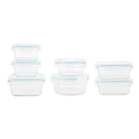 Glasslock Oven And Microwave Safe Glass Food Storage Containers 14 ...