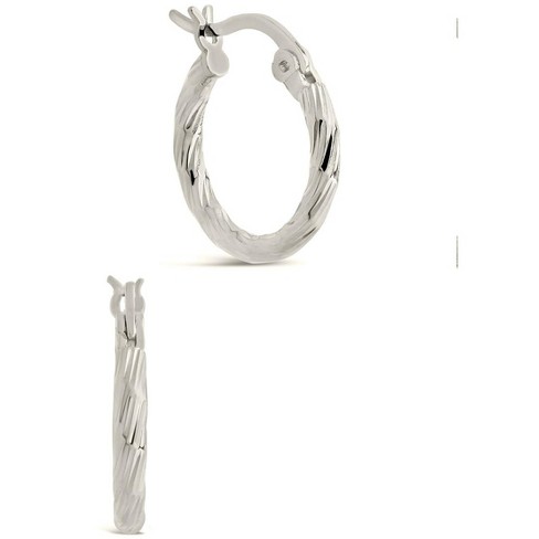 Shine By Sterling Forever Commentsold Anita Hoops : Target